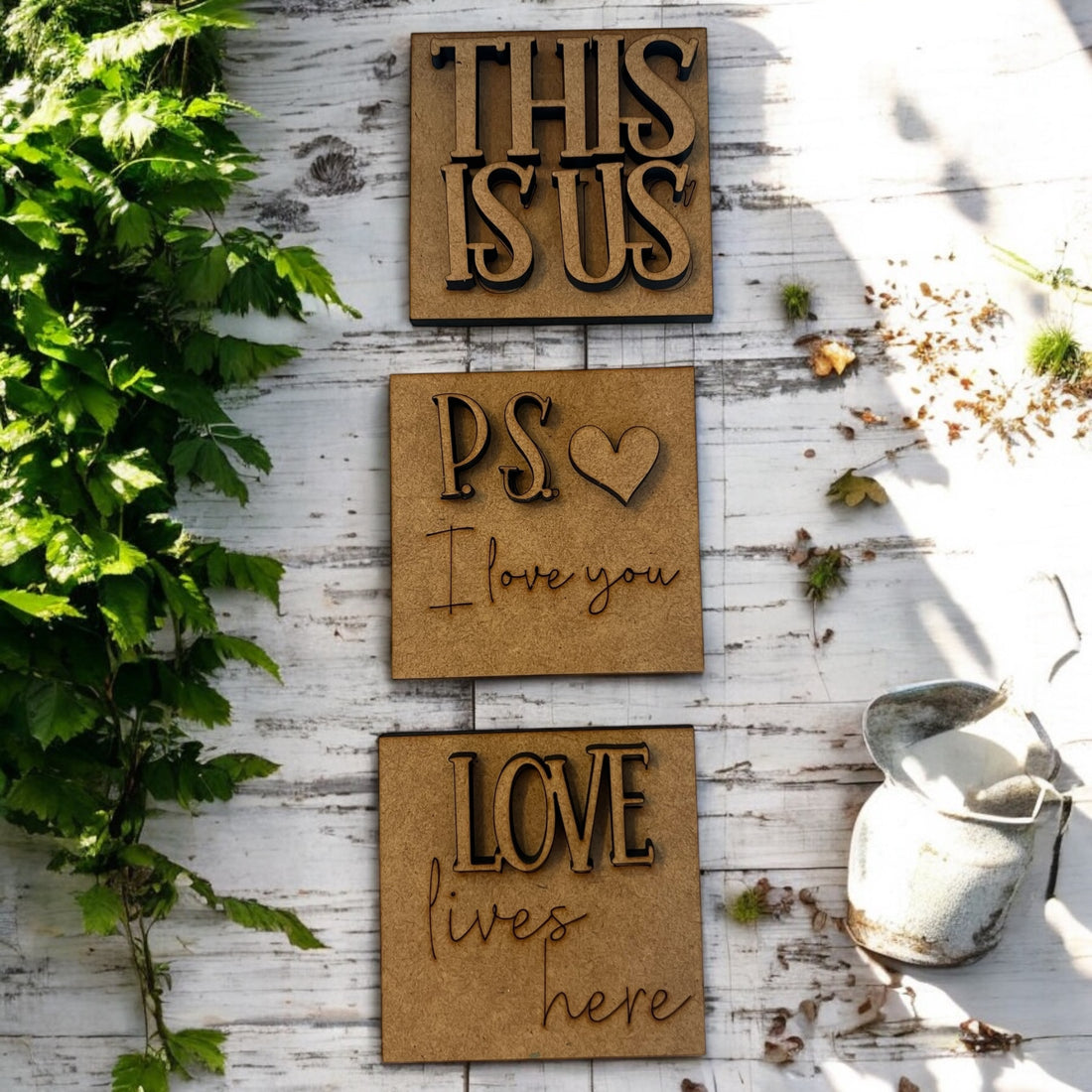 Interchangeable Ladder Inserts- This is Us – Grace and Tattered Lace